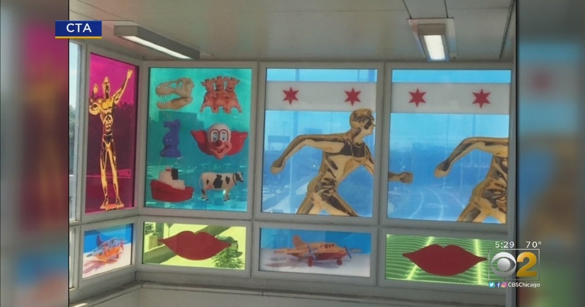 New Artworks Honor Chicago At Montrose Blue Line, Diversey Brown Line ...