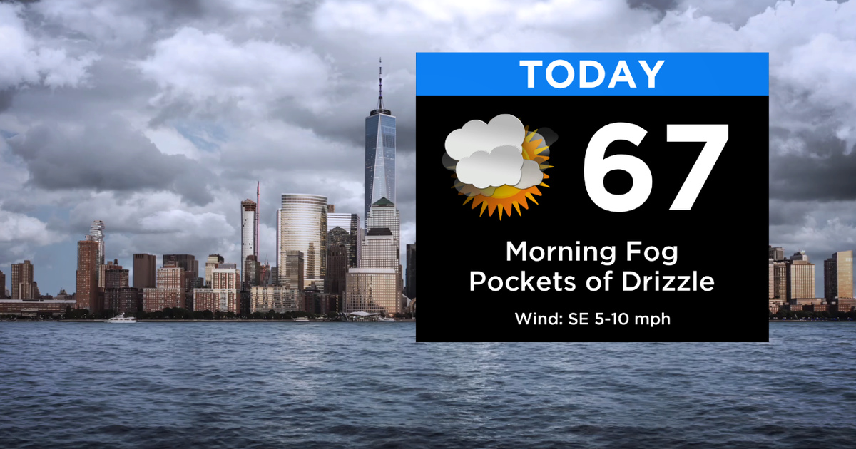 New York Weather: CBS2's 10/23 Friday Morning Forecast - CBS New York