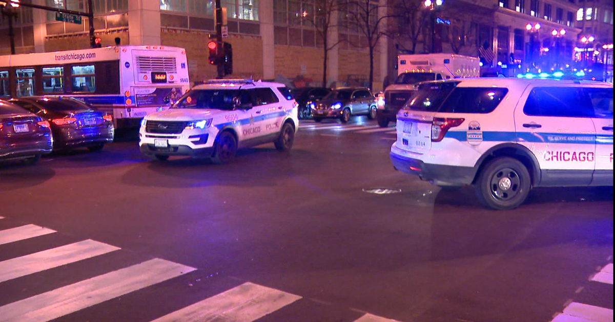Police Block Off Streets Downtown, As Officers Try To Control Large ...