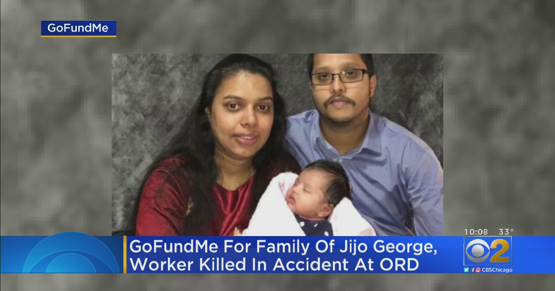 Family Mourns Father, Jijo George, Who Died In Work Accident At O'Hare ...