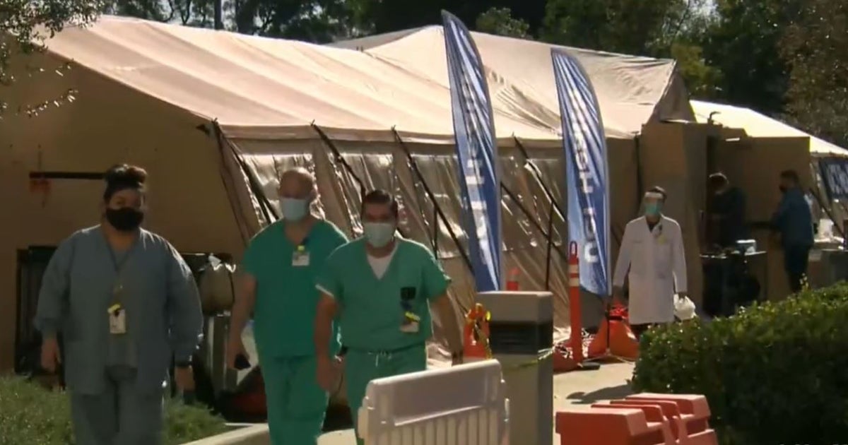 OC Hospitals Set Up Mobile Field Units To Help With Patient Overflow As ...