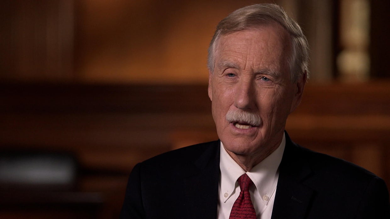 Angus King: An independent in the Senate - 60 Minutes - CBS News