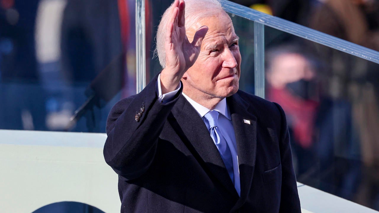 Inauguration Day events after Joe Biden sworn in as president - CBS News
