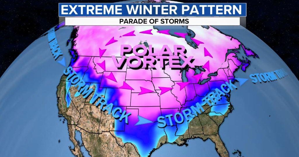 Polar vortex brings most extreme winter weather in years - CBS News