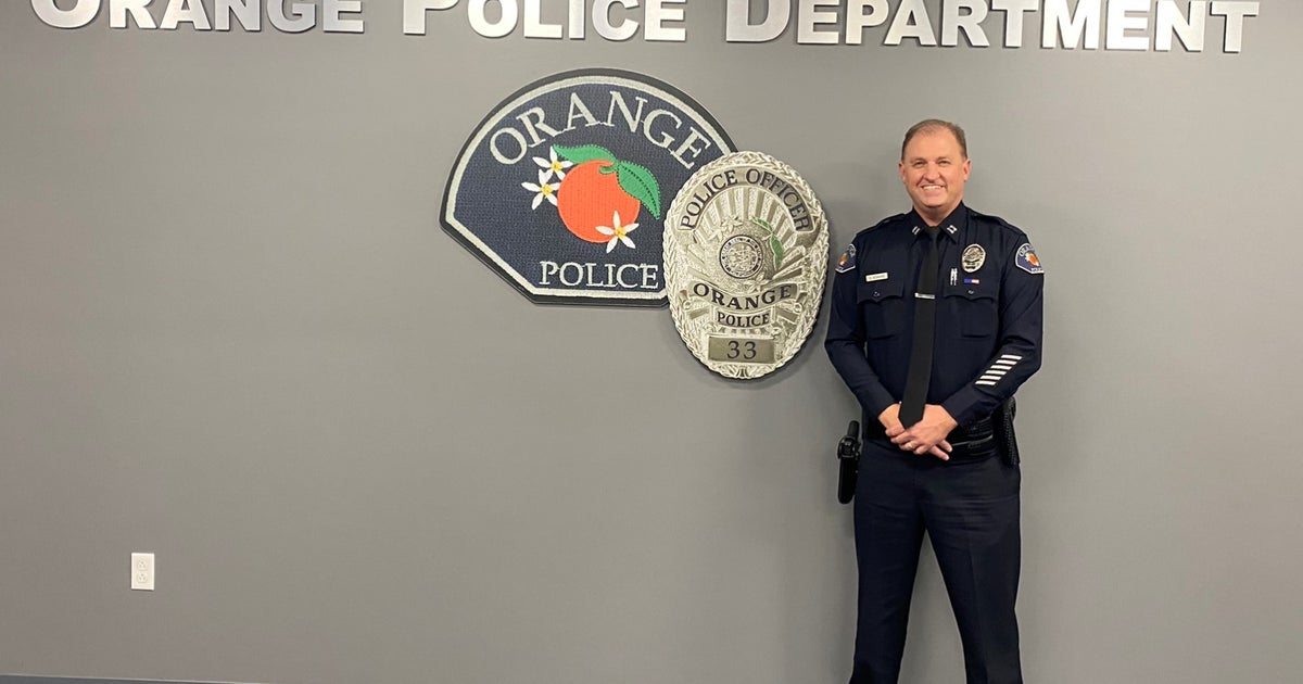 Dan Adams Appointed Chief Of Orange Police Department - CBS Los Angeles