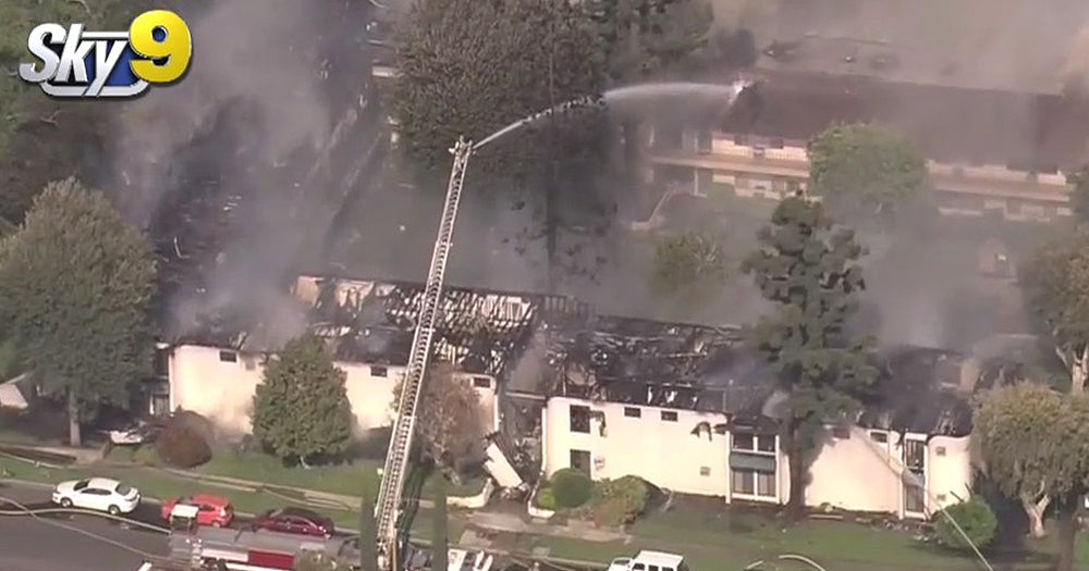 Fire That Tore Through Upland Apartments Caused By Soldering Work On ...