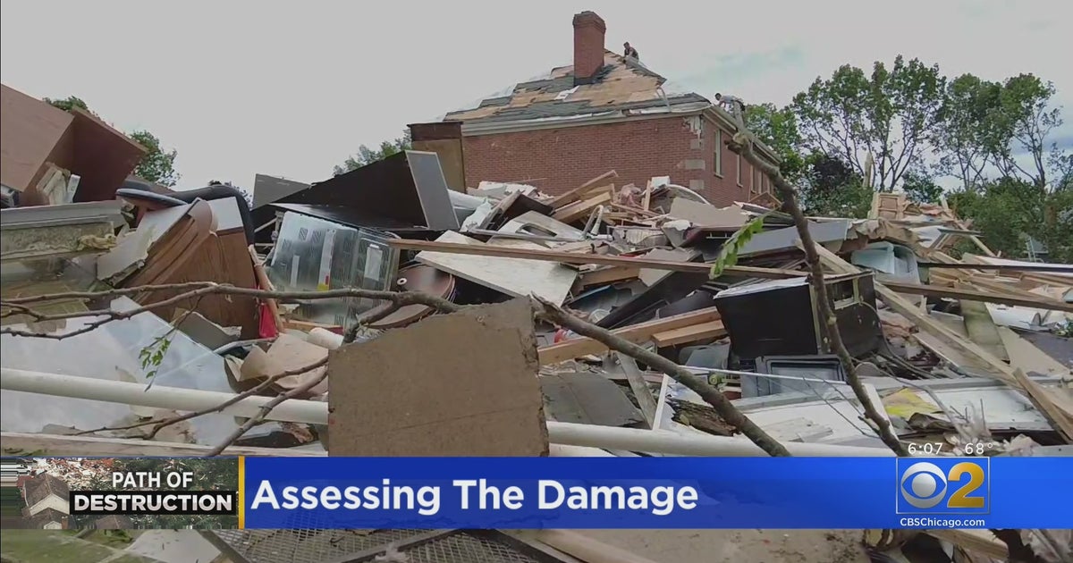 Assessing The Damage: Tornado That Ripped Through DuPage County ...