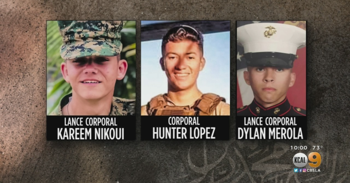 Norco Marine Kareem Nikoui, Coachella Valley Marine Hunter Lopez ...