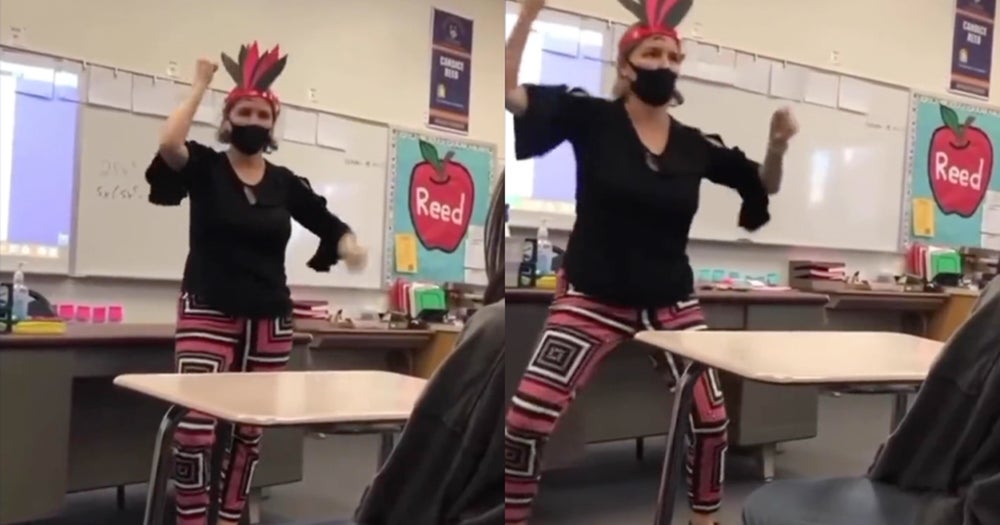 Riverside Teacher Placed On Leave After Video Surfaces Of Her Wearing ...