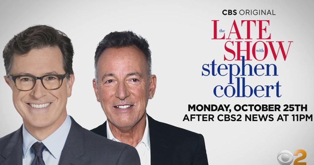 Bruce Springsteen Returns To 'The Late Show With Stephen Colbert' On ...