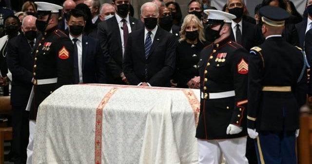 Colin Powell remembered at funeral service at Washington's National ...