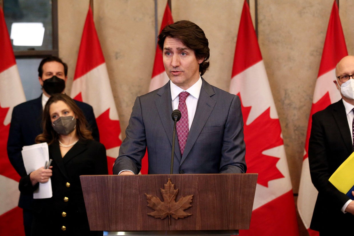 Justin Trudeau invokes emergency powers to quell "freedom convoy ...