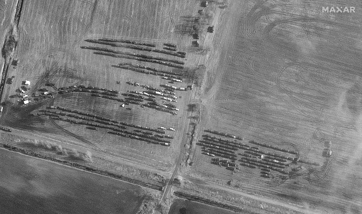 Russia's invasion of Ukraine: Weapons and movement of the massive ...