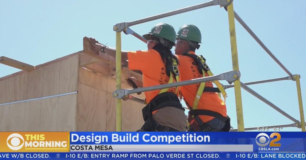 Hundreds of SoCal students take part in design build competition - CBS ...