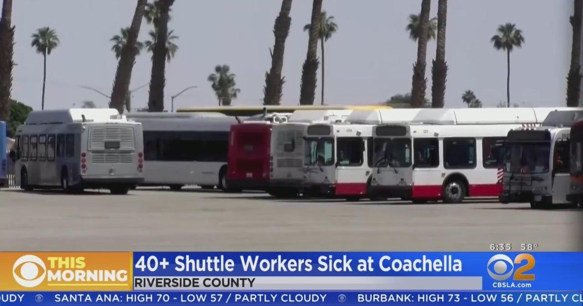 At least Coachella 40 shuttle drivers get food poisoning after meal ...