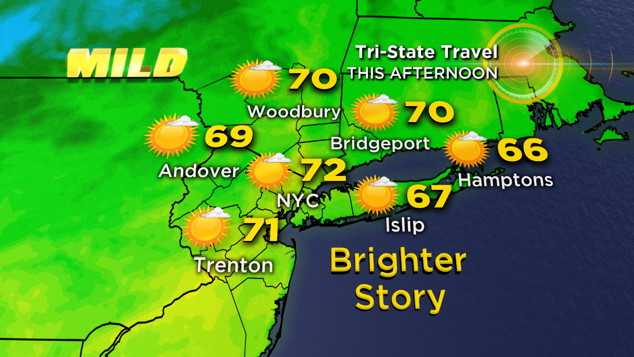 New York Weather: CBS2 10/14 Monday Morning Forecast - CBS New York